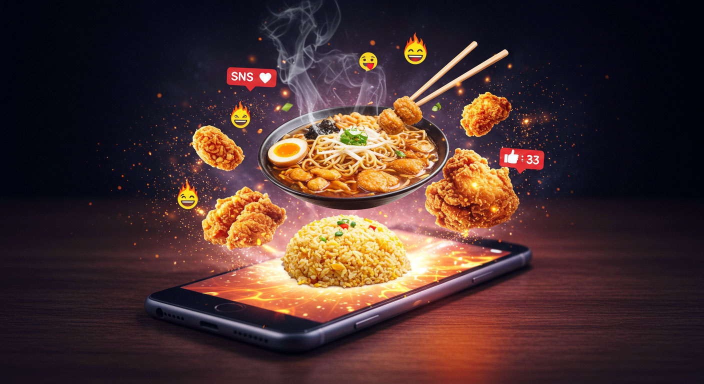 見たら絶対ハマる！アジアを熱狂させる深夜『飯テロ』動画の魅力