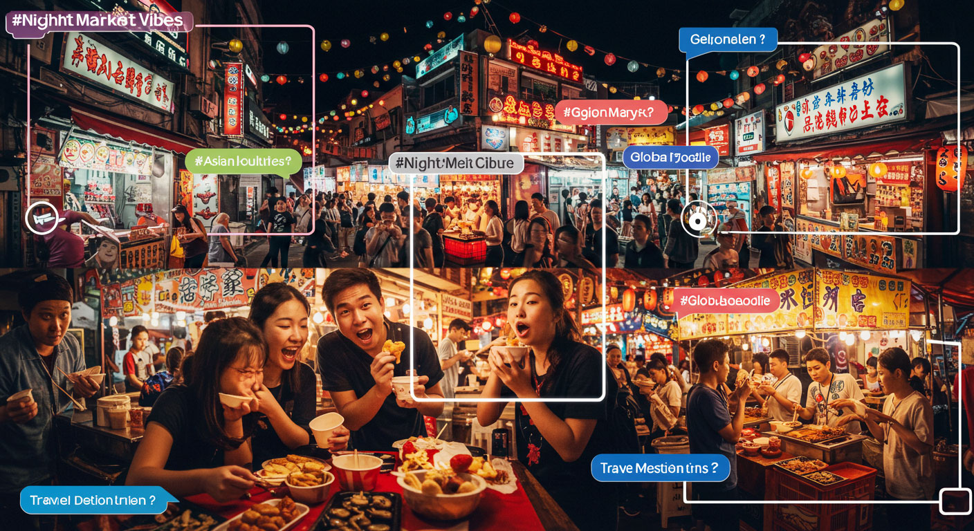 アジア夜市カルチャー最前線！SNSで活気と美味しさ融合 - BuzzScope（バズスコープ）｜Z世代のSNSトレンドマガジン